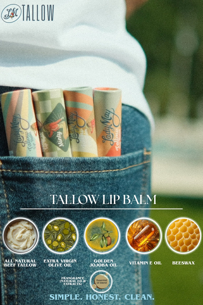 Tallow Lip Balm | Citrus – Mamies Apothecary